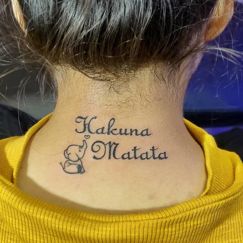 Hakuna Matata Tatuaje: Significado De Este Símbolo Nuevo En Los ...