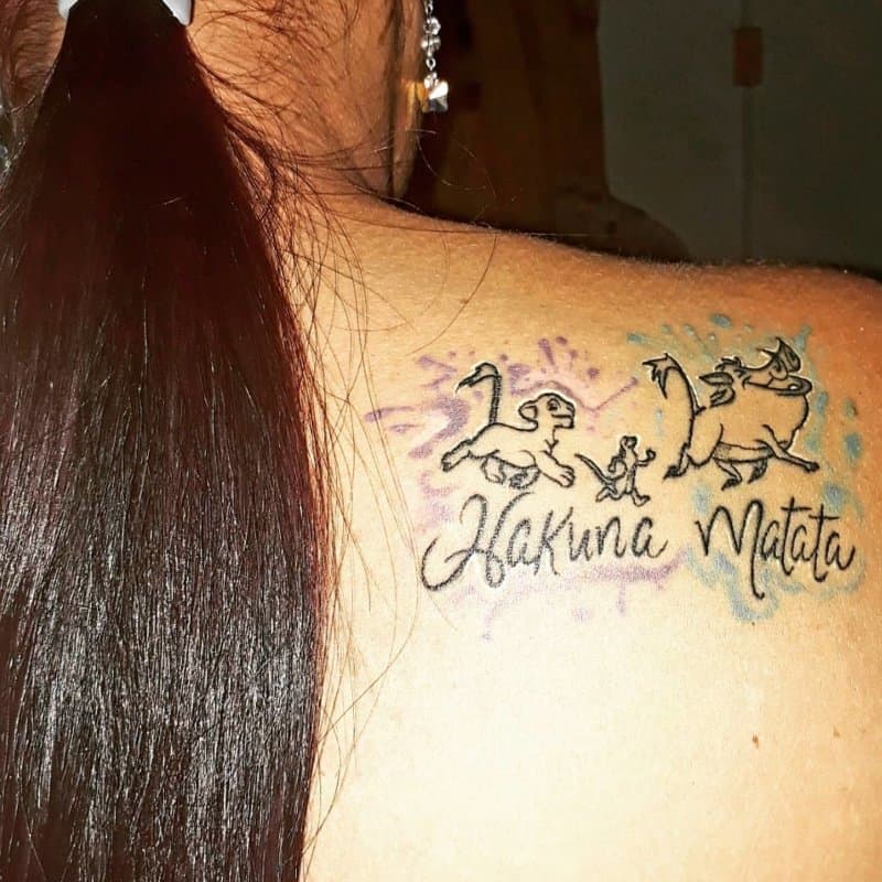 Hakuna Matata Tatuaje: Significado De Este Símbolo Nuevo En Los ...