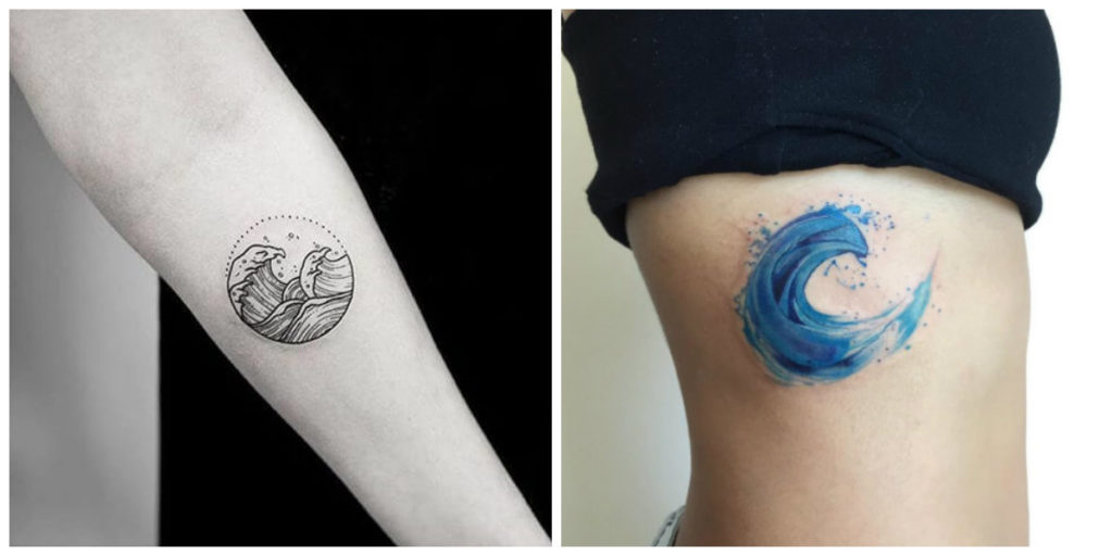 Tatuajes De Olas: Las Orientaciones Contemporáneas Para Los Tatuajes De ...