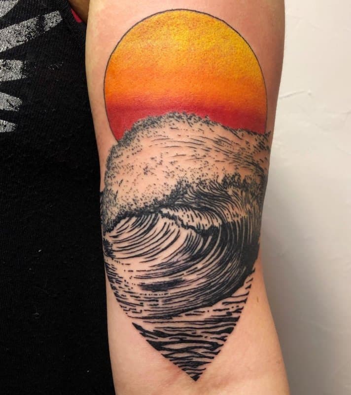 Tatuajes De Olas: Las Orientaciones Contemporáneas Para Los Tatuajes De ...